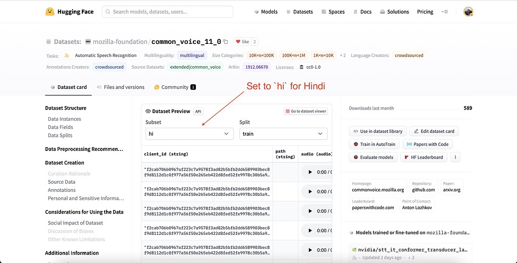 使用 Transformers 为多语种语音识别任务微调 Whisper 模型 - Hugging Face - 101.dev 社区